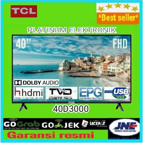 Jual LED TV TCL 40 inch L40D3000B Digital Full HD Garansi Resmi - TANPA ...