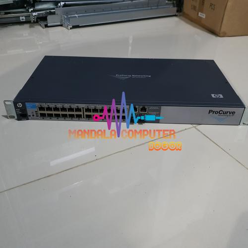 Jual HP Procurve 2510-24 Managed Ethernet 2 x combo Gigabit SFP J9019B ...