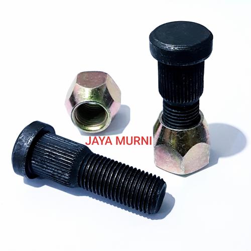 Jual BAUT MUR RODA 14 MM TRUK FORKLIFT DRAT M14 x 1.5 FORK LIFT TRUCK ...