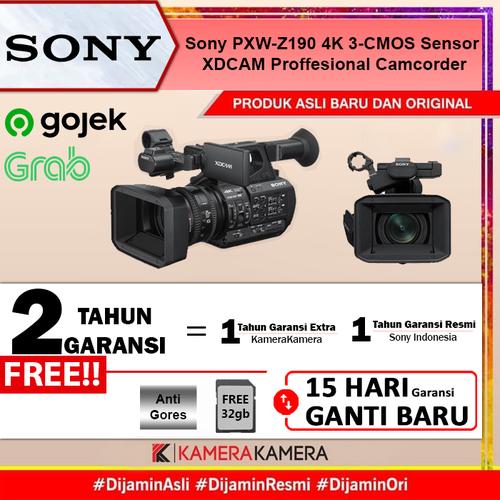 Promo Sony PXW-Z190 4K 3-CMOS Sensor XDCAM Proffesional Camcorder Z 190 ...