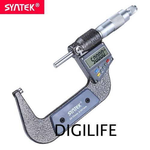 Jual Digital Micrometer 50-75mm 0.001mm Mikrometer 0.001 50 75 mm ...