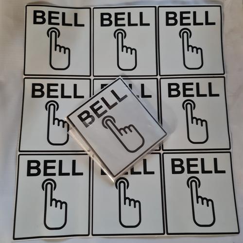 Jual Sticker Bel Tahan Air Outdoor 10cm x 9cm - Kota Bandung - MGT ...