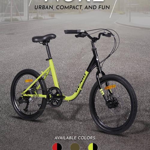 Jual Sepeda Minion Minivelo GENIO NUKE New 7 Speed Rem Cakram - RD BK ...