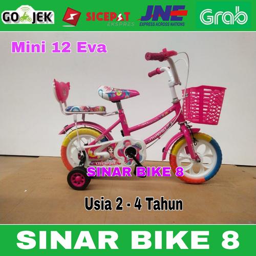 Jual Sepeda Anak Perempuan 12 Inch CHAMOMILE Ban Eva - Busa Keranjang ...