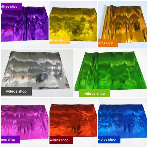 Jual kertas metalic / kertas mas - silver - Jakarta Barat - wibros shop ...
