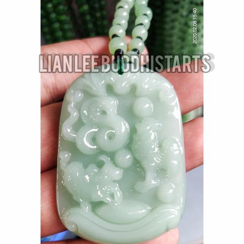 Jual kalung liontin simbol harmonis shio ular ayam dan kerbau - Jakarta ...