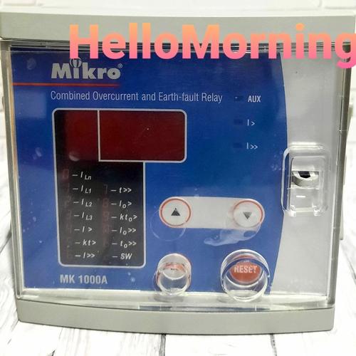 Jual MIKRO MK1000A-COMBINED OVERCURNT & EARTH FAULT RLY 50Hz SYST 24 ...