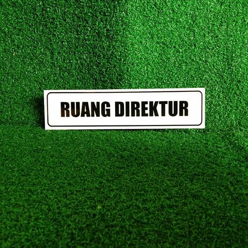Jual Rambu Akrilik RUANG DIREKTUR 5x20 - Jakarta Barat - Gusto_Stiker ...
