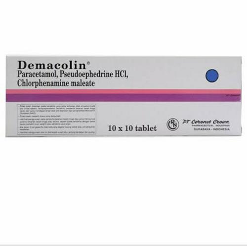 Jual Demacolin tablet (1 strip : 10 tablet) - Kota Semarang - apotek ...