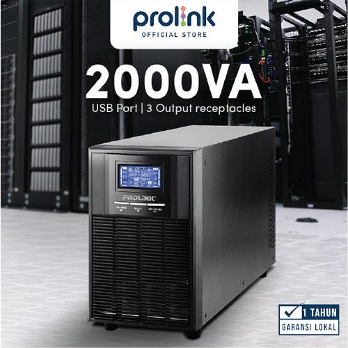 Promo UPS Online PROLINK PRO902WS Professional II Series (1P/1P) 2000VA ...