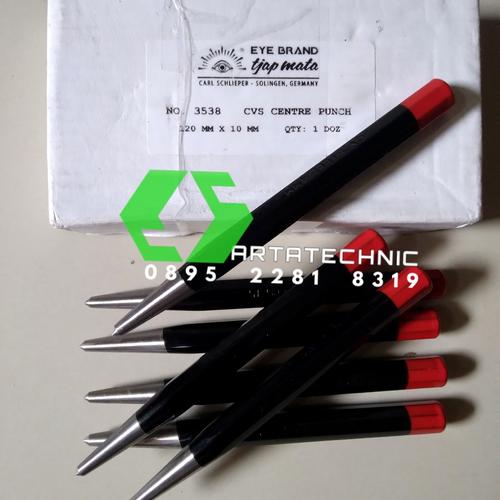 Jual Penanda titik bor 120 x 10 mm Center Punch Tajp mata germany ...