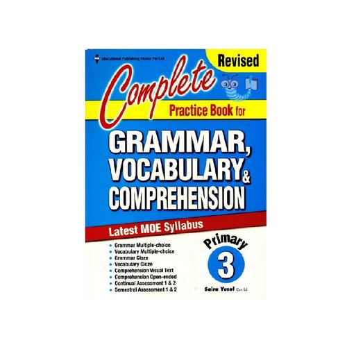 Jual Complete Practice Book for Grammar Vocabulary Comprehension P3 ...