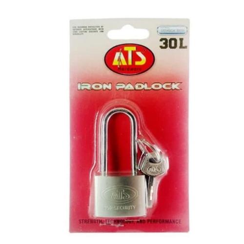 Jual KUNCI GEMBOK PADLOCK ATS 30 40 50 60 MM LEHER PENDEK / PANJANG ...