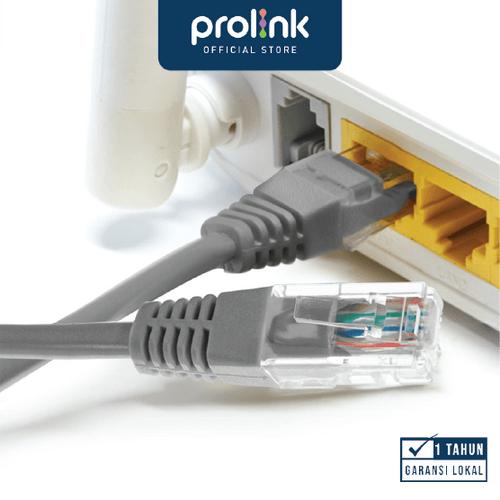 Promo Kabel Network PROLINK CAT5e 24UC UTP Ethernet Cable Bare Copper ...