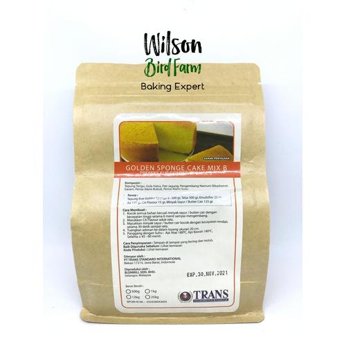 Jual Premix Kue Golden Sponge Trans Instan 500 gram - CHOCOLATESPONGE ...