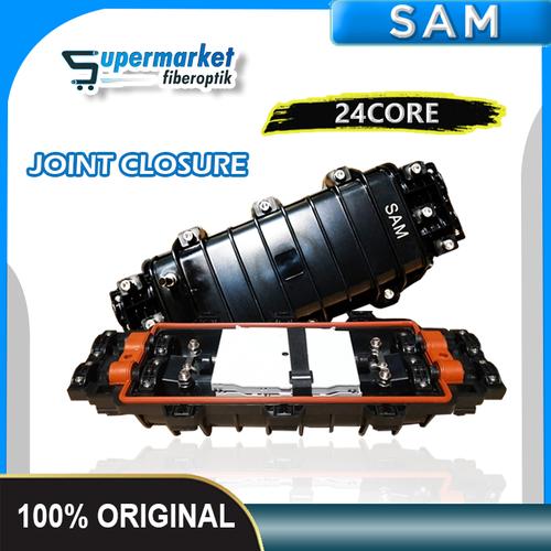 Jual Joint Closure 24 Core SAM Closure In line 24Core UC 24C Fiber ...