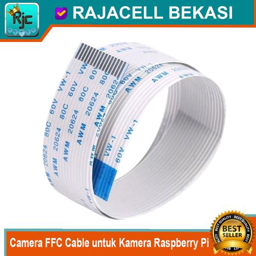 Jual Kabel Camera FFC Cable untuk Kamera Raspberry Pi 3B 4B 15cm 30cm ...
