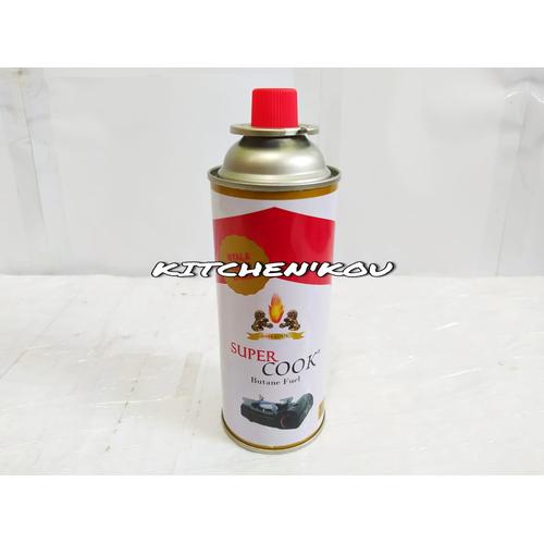 Jual SUPER COOK Liquified Butane Full Gas Tabung Kecil MURAH - Tabung ...