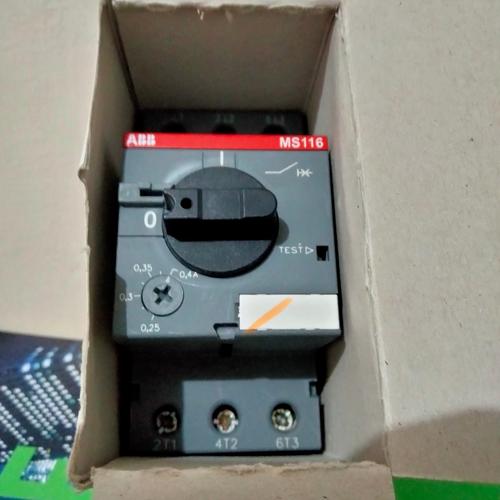 Jual manual motor starter MS116 ABB ORIGINAL - Jakarta Pusat - JURBANG LISTRIK | Tokopedia