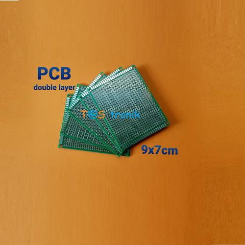 Jual Pcb double layer PCB matrik matrix pcb double layer 7x9 cm pcb 9x7 ...