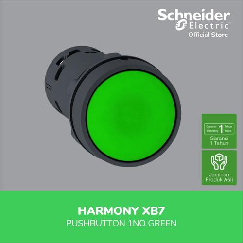 Promo Schneider Electric XB7 Push Button 1NO Hijau - XB7NA31 - Jakarta ...