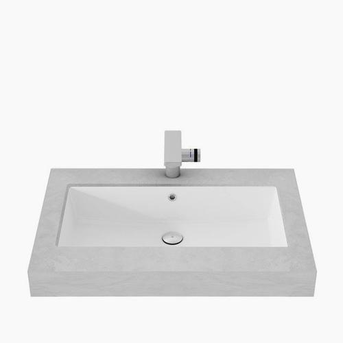 Jual Wastafel Toto LW 595 J / LW595J Full Set Tanpa Kran Dingin ...