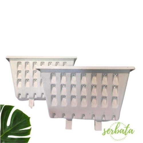 Jual Pot bunga Tempel Argo 01 Warna Putih / Pot Dinding / Vertical ...