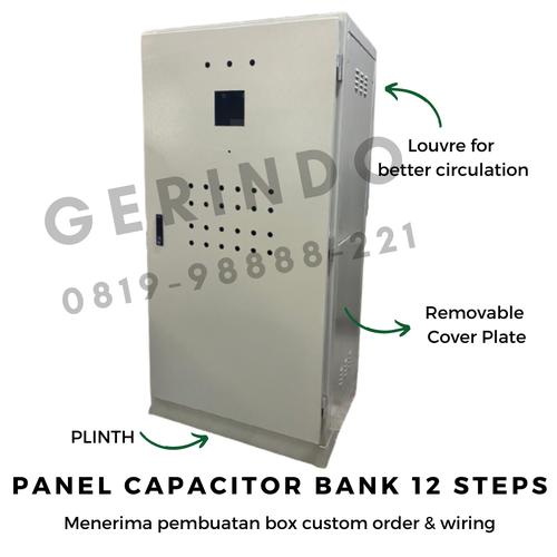 Jual Panel Kapasitor Bank 12 Step/ Capasitor Bank 12 Step/ Custom Panel ...