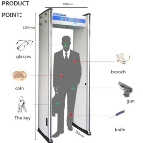 Jual Pintu Metal Detektor Multi Zones Walkthrough Metal Detector Bonus ...