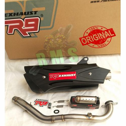 Jual Knalpot R9 Misano Nmax, Aerox, Pcx, Beat fi, mio m3 Vario125/150 ...