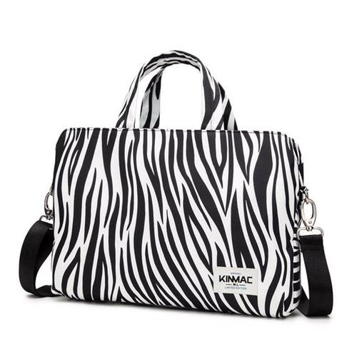 Jual KINMAC BLACK&WHITE Tas Laptop Messenger Selempang 13 14 15 15.6 ...