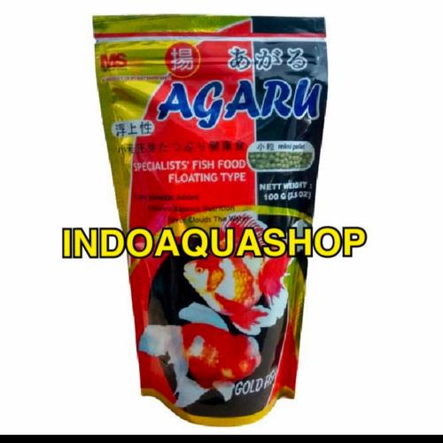 Jual Makanan pelet ikan Koki / Makanan Ikan Agaru floating mengapung ...