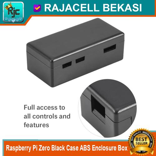 Jual Raspberry Pi Zero Black Case ABS Enclosure Box Shell Kesing High ...