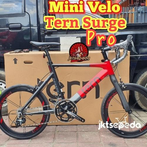 Jual Sepeda Mini Velo Tern Surge Pro - BlackRed, 52 - Jakarta Barat ...