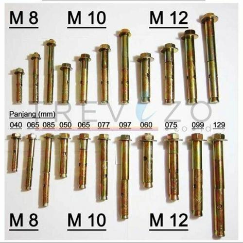 Jual DINABOLT TANAM TEMBOK/BAUT BETON M10 MM (TERSEDIA BERBAGAI UKURAN ...
