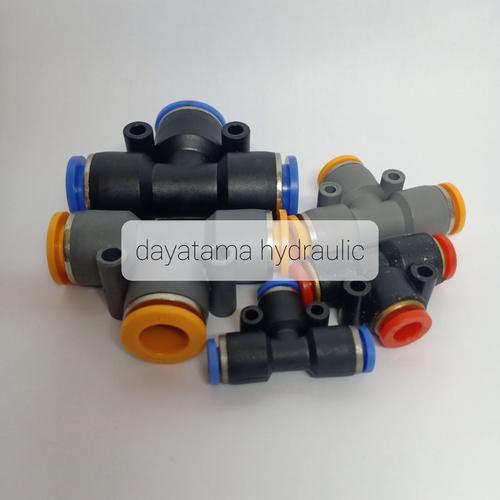 Jual Fitting Pneumatic T (Selang ke Selang) - 8 MM - Jakarta Barat ...