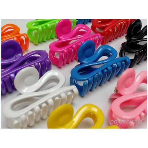 Jual JEPIT RAMBUT LETTER S KECIL 6 CM WARNA WARNI - Kab. Bekasi - after ...