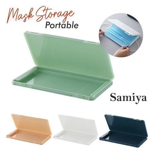 Jual box portable tempat masker medis disposable / mask storage kotak ...