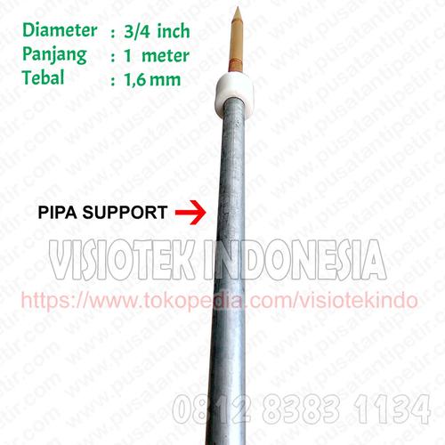 Jual Pipa tombak anti petir / Pipa penangkal petir 3/4 inch 1 mtr ...