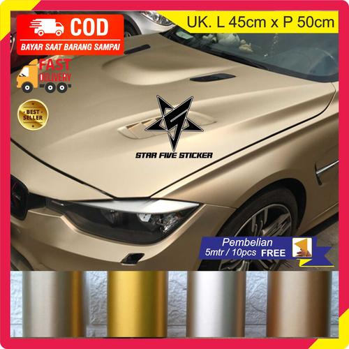 Jual Sticker Stiker Body Motor Warna Kuning Emas Gold - kode B - Kota ...