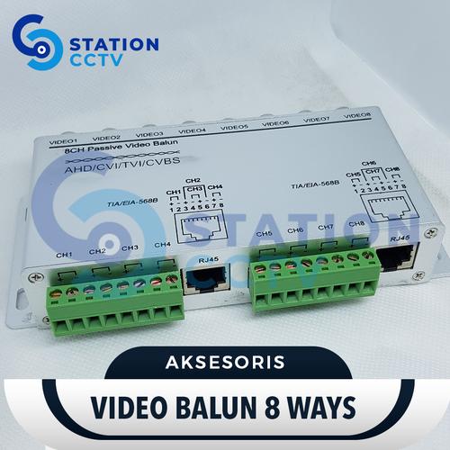 Promo Video Balun CCTV 8 Ways / 8 Ch Passive Video Balun - Jakarta ...