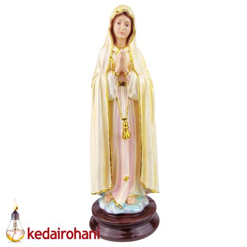 Jual Patung Rohani Bunda Maria Fatima Ibu Yesus Kristus Fiber 30cm ...