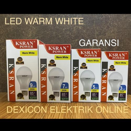 Jual Bohlam/Power Bulb WARM WHITE/lampu led/lampu led kuning/grosir ...