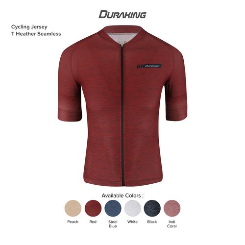 Promo Duraking Jersey Sepeda T-Heather Seamless Part 2 - Black, S - Kab ...