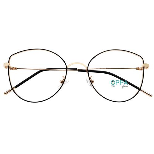 Promo Frame Kacamata Korea Pria Wanita OPPA OP06 BLGD Black Gold Minus ...