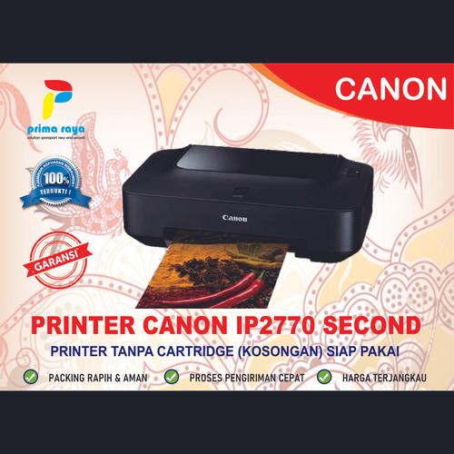 Jual Printer Bekas Canon IP2770 Printer Second Kosongan (Tanpa ...