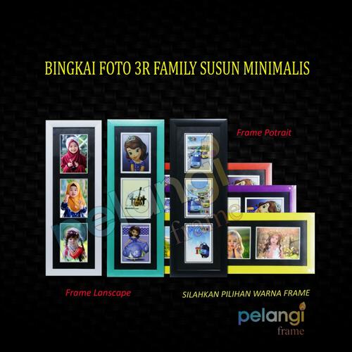 Jual bingkai foto 5r susun - Hitam - Jakarta Barat - pelangi_frame ...