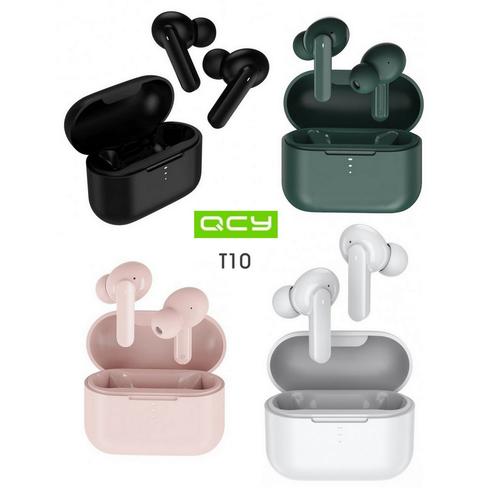 Jual QCY T10 Wireless Earphone Bluetooth 5.0 TWS with 600mAh Storage Box - Hitam - Jakarta Barat ...