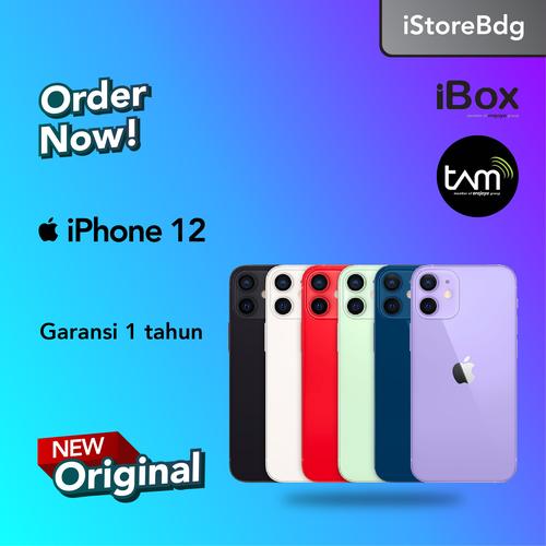 Jual Apple iPhone 12 64GB Garansi Resmi TAM / iBox Indonesia - Black ...