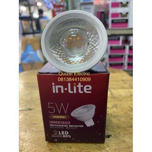 Jual Lampu Halogen LED MR16 5watt Inlite Sinar kuning - Jakarta Pusat - Quizel Electric | Tokopedia